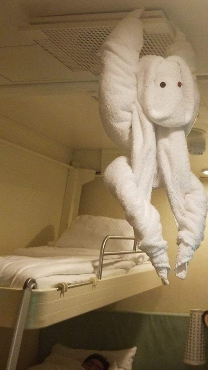 Celebration Havana Cabana room 8276 upper pullman - Carnival Cruise ...