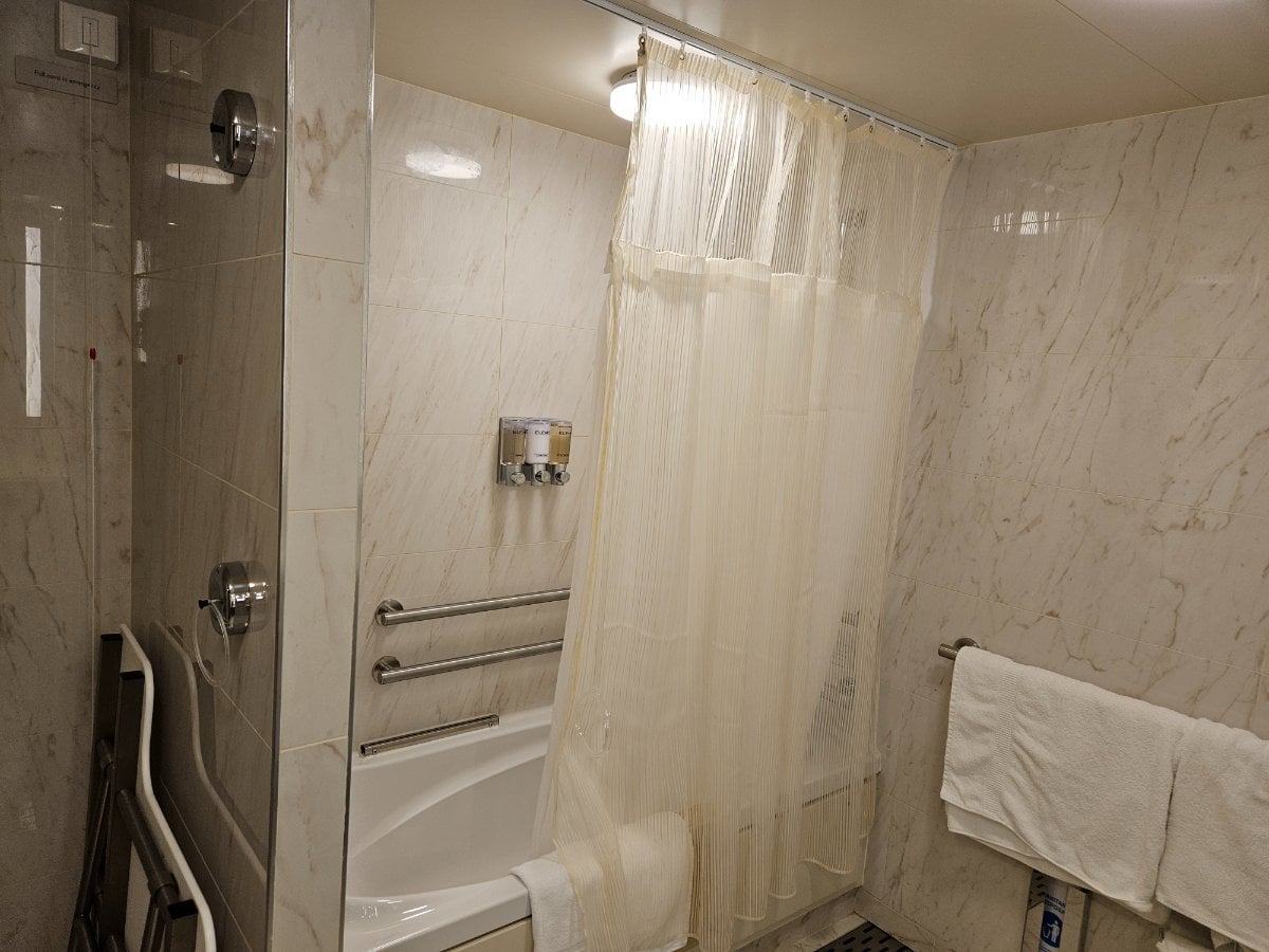 Westerdam Signature Suite shower... - Holland America Line - Cruise ...
