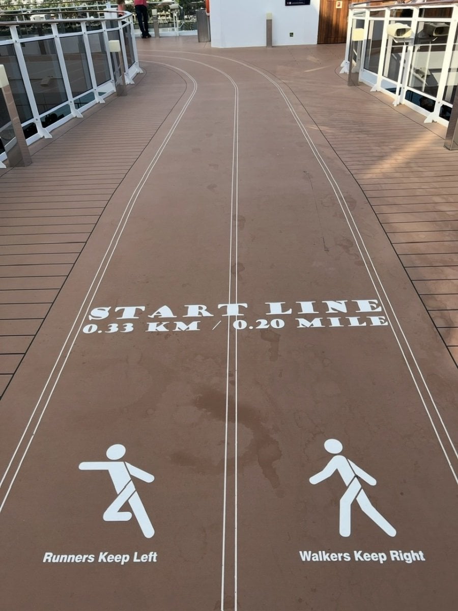 jogging track? - MSC Cruises - Cruise Critic Community