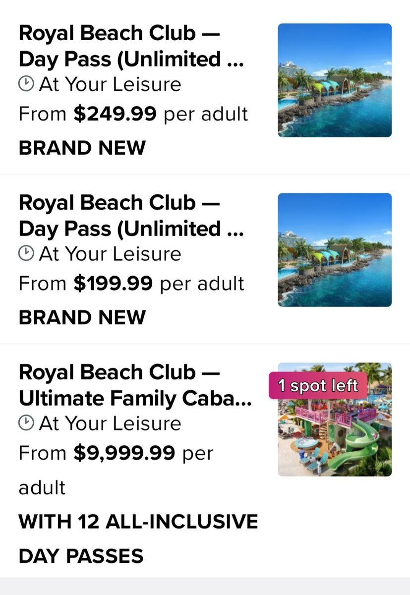 Does anyone know when Royal Beach Club will open for bookings - Page 4 ...