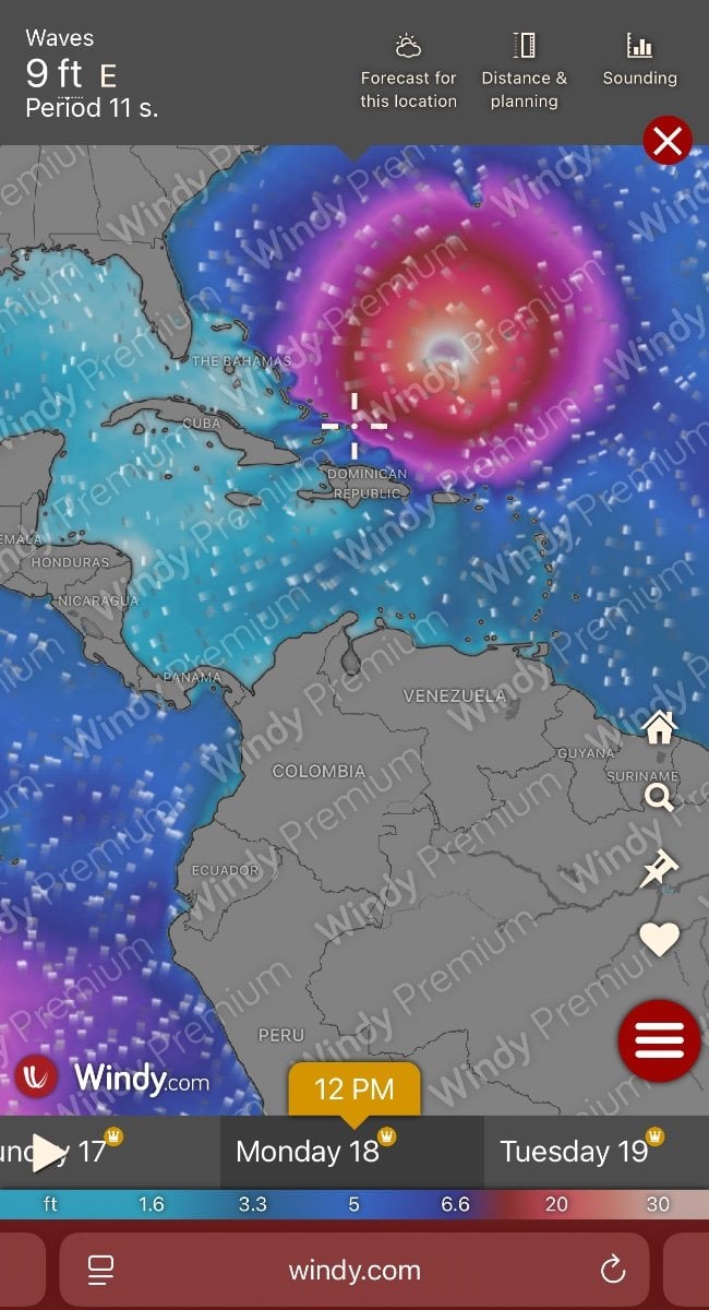 Hurricane Erin - Carnival Cruise Lines - Cruise Critic Community