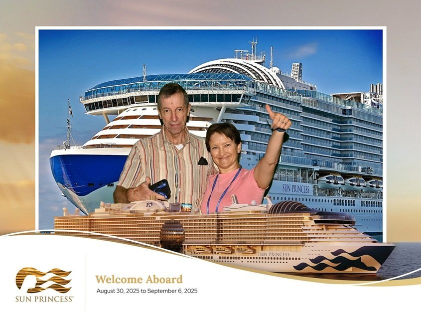 Our weird first Princess Cruise experience... Sun Princess, August of ...