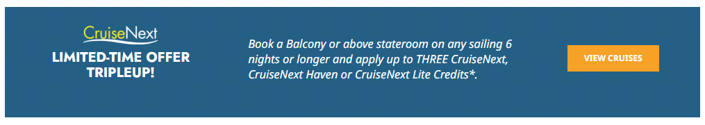 NCL Triple Up Offers - Norwegian Cruise Line - Cruise Critic Community