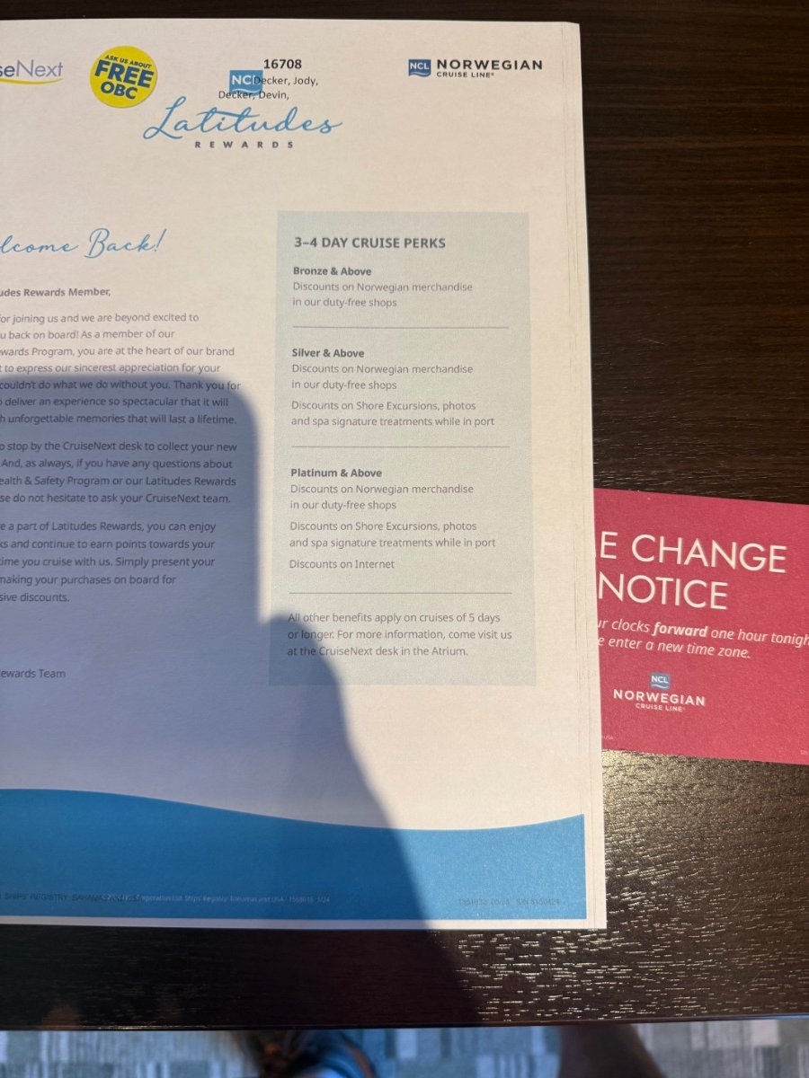 NCL Joy 11/6 2025 Charter - Norwegian Cruise Line - Cruise Critic Community