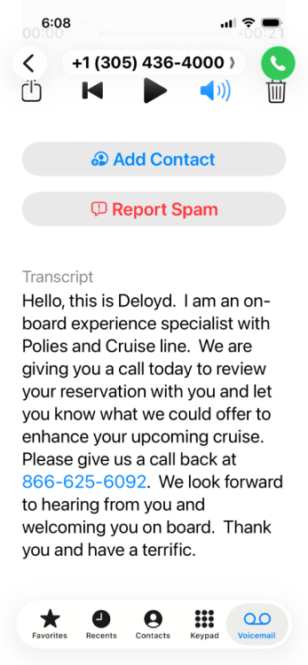 What is this, a new kind of scam? - Norwegian Cruise Line - Cruise ...