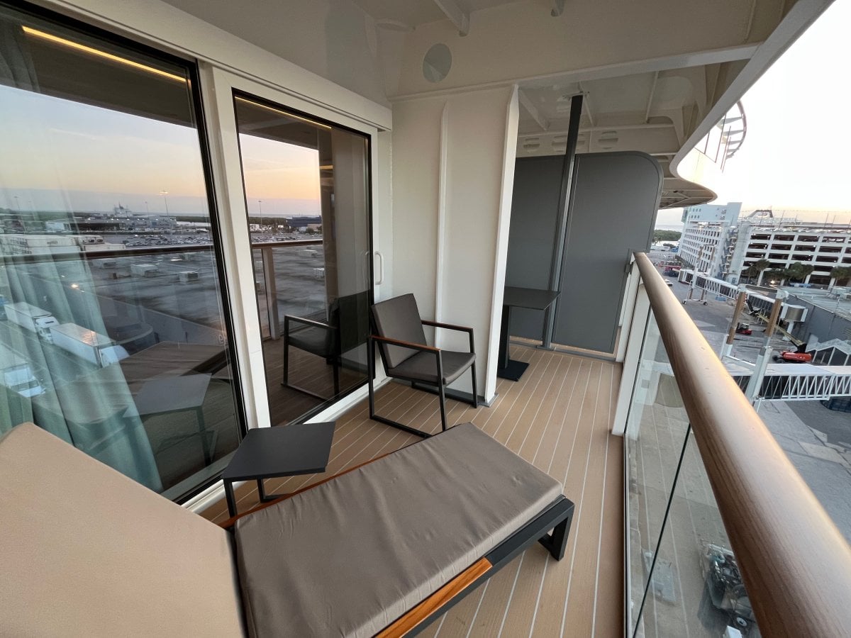 Silver Nova/Ray Medallion Suite Balcony: Questions - Silversea - Cruise ...