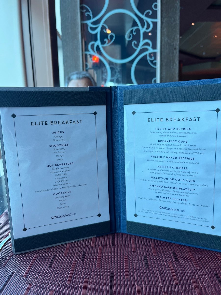 Elite Breakfast - Page 3 - Celebrity Cruises - Cruise Critic Community