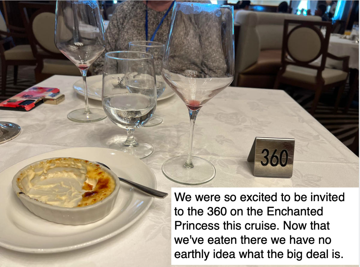 Did the price for the 360 Experience go up? - Princess Cruises - Cruise ...