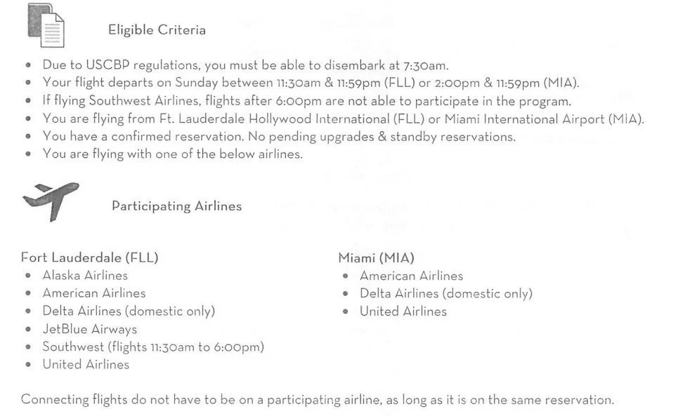 Luggage Direct Participating airlines. - Holland America Line - Cruise ...