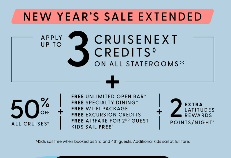 New Triple Up on All Staterooms! - Norwegian Cruise Line - Cruise ...