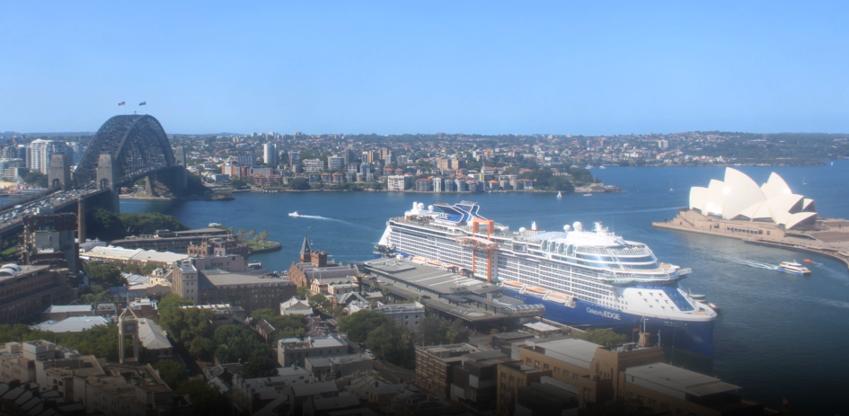 Celebrity Edge in Australia embarkation Retreat Level - Celebrity ...