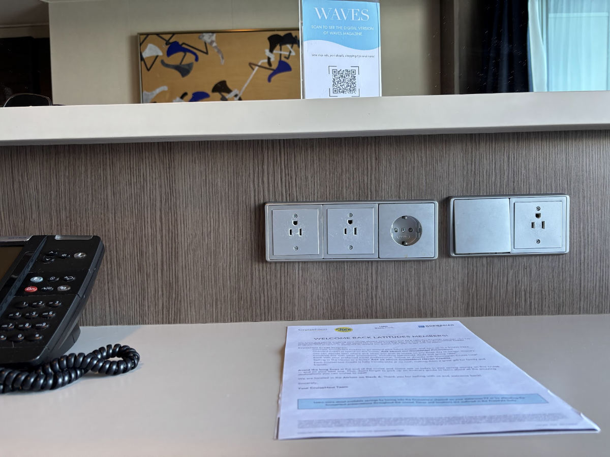 Power outlets - Norwegian Cruise Line - Cruise Critic Community