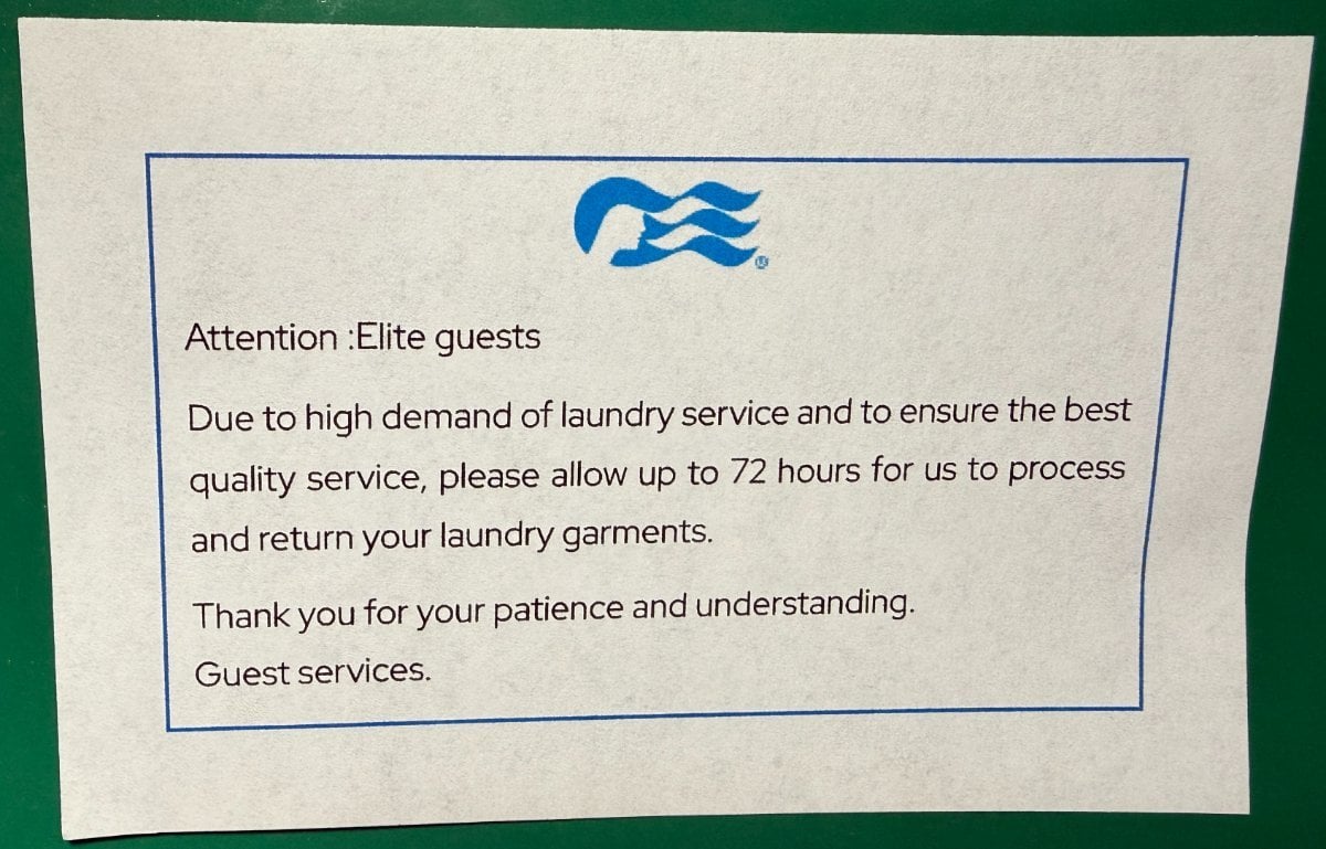 New Laundry packages added - Princess Cruises - Cruise Critic Community