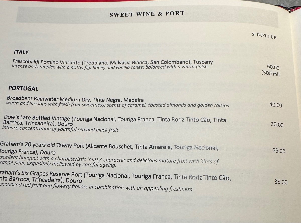 Feb 2026 Bar, Room Service, Wine and Spa Price List - Viking Ocean ...