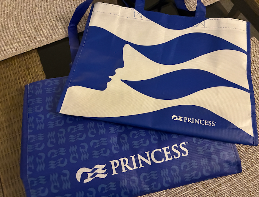 Complimentary tote bags in cabins are back? - Princess Cruises - Cruise ...