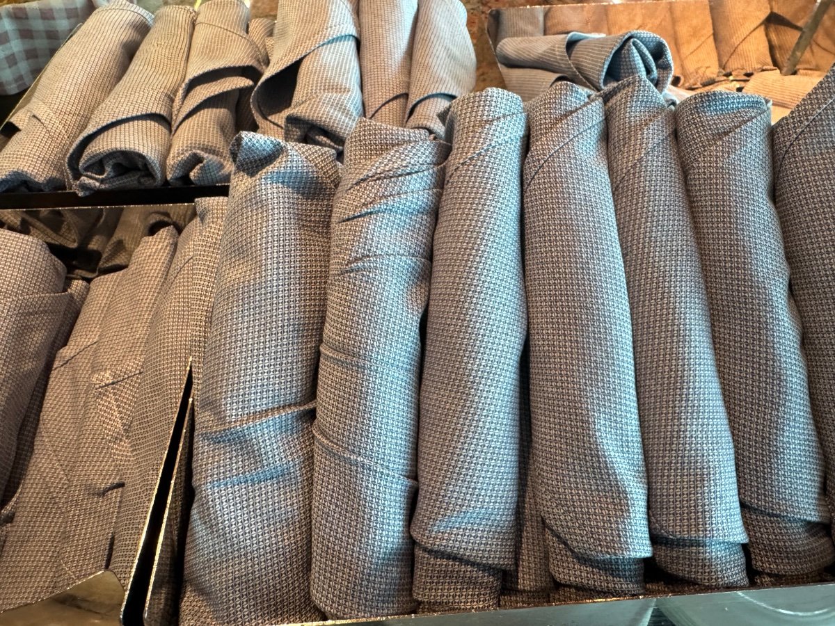 Blue Napkins in Windjammer - Royal Caribbean International - Cruise ...
