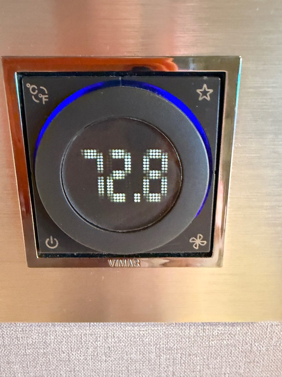 Air Conditioning always on in the suite - Explora Journeys - Cruise ...