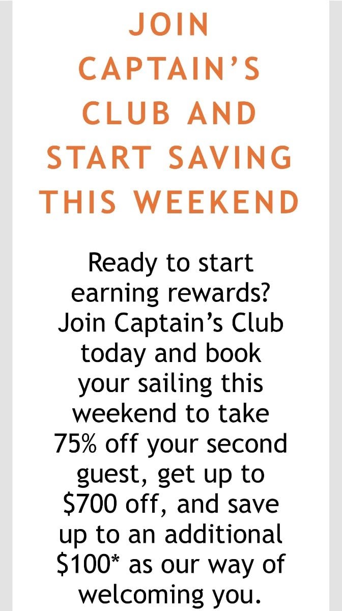 Recent Celebrity Email urging me to join Captain's Club - Celebrity ...