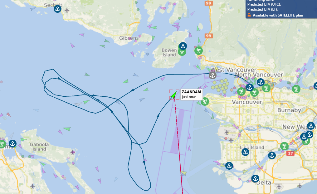 Zaandam propulsion issues - canceling cruise and returning to Vancouver ...