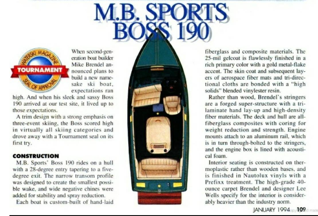 MB Boss 190 underrated boat? - Boat Talk - BallOfSpray