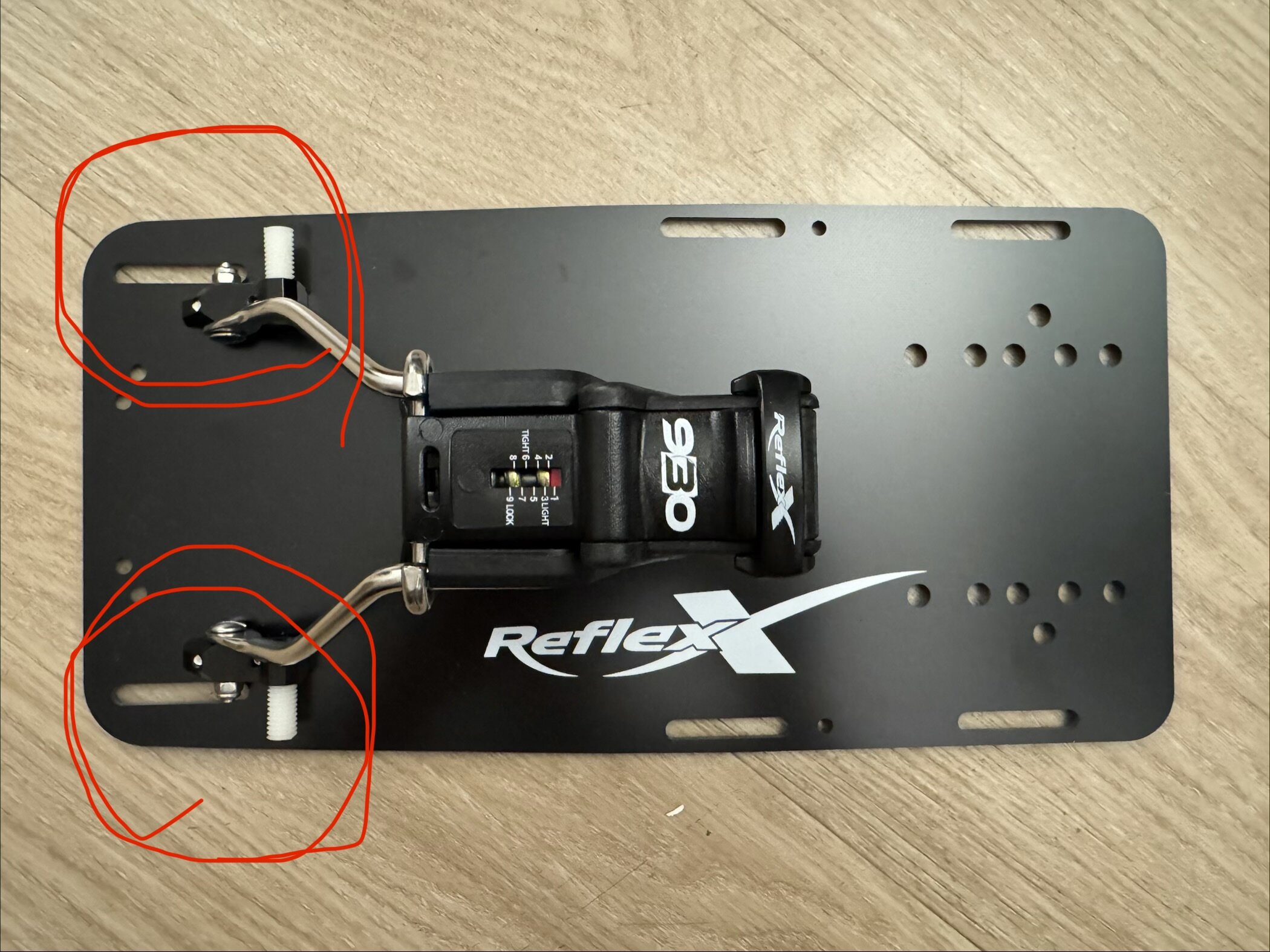 Reflex G10 Plate for Micro-Adjust Only?? - Skis Fins Bindings - BallOfSpray