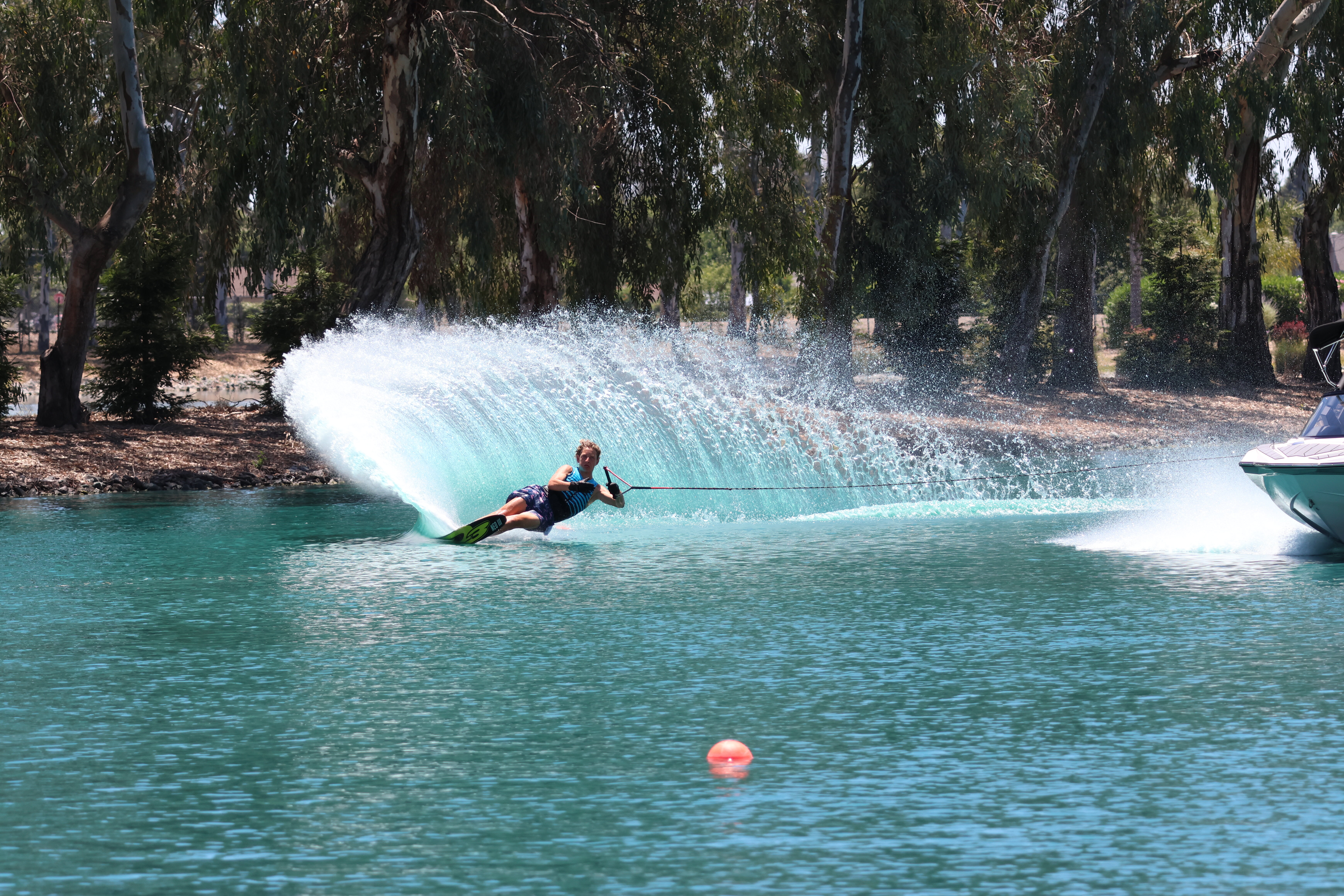 Jaxen Stabel runs 3 @ 39 & sets National Boys 3 Slalom record at Bell ...
