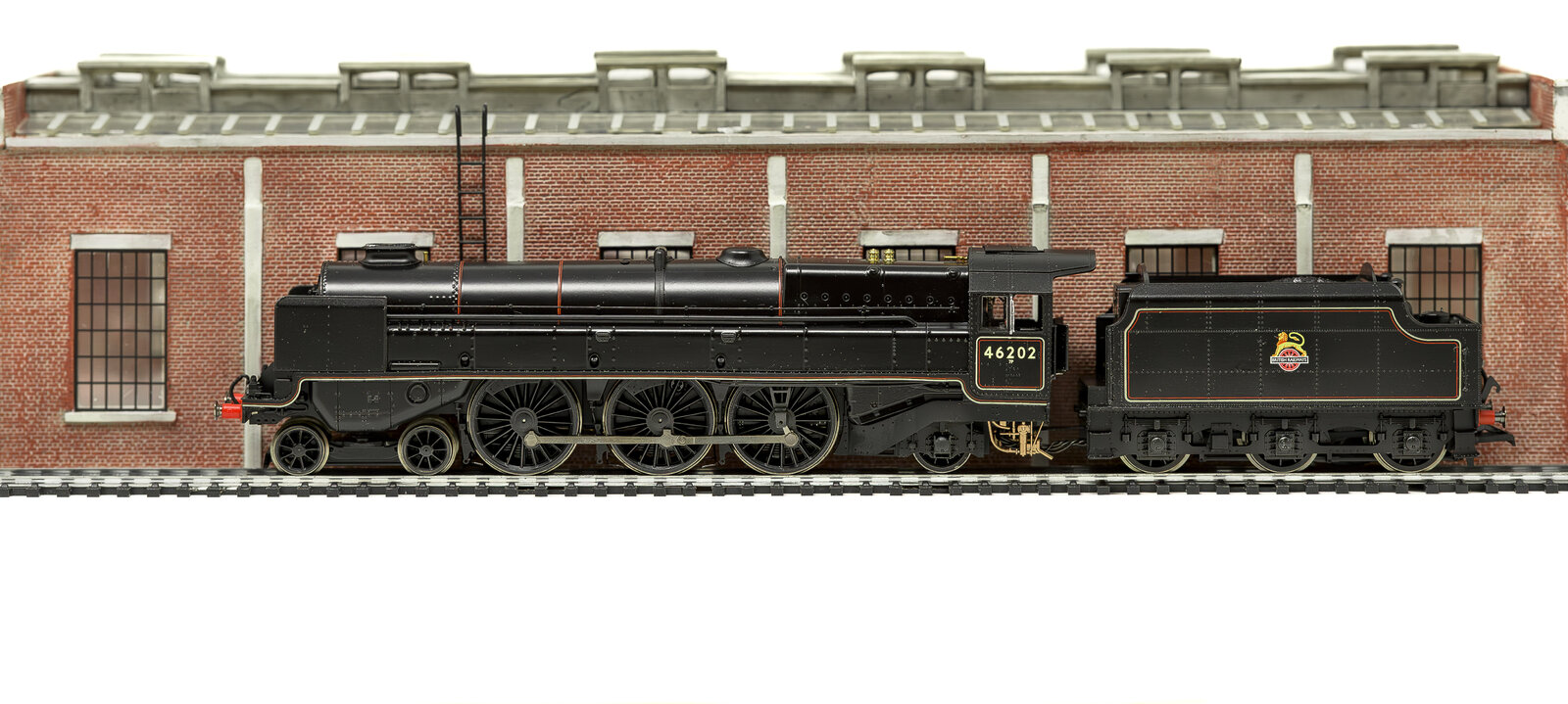 Princess Royal Class The Turbomotive in black BR 46202.jpg - Hornby ...