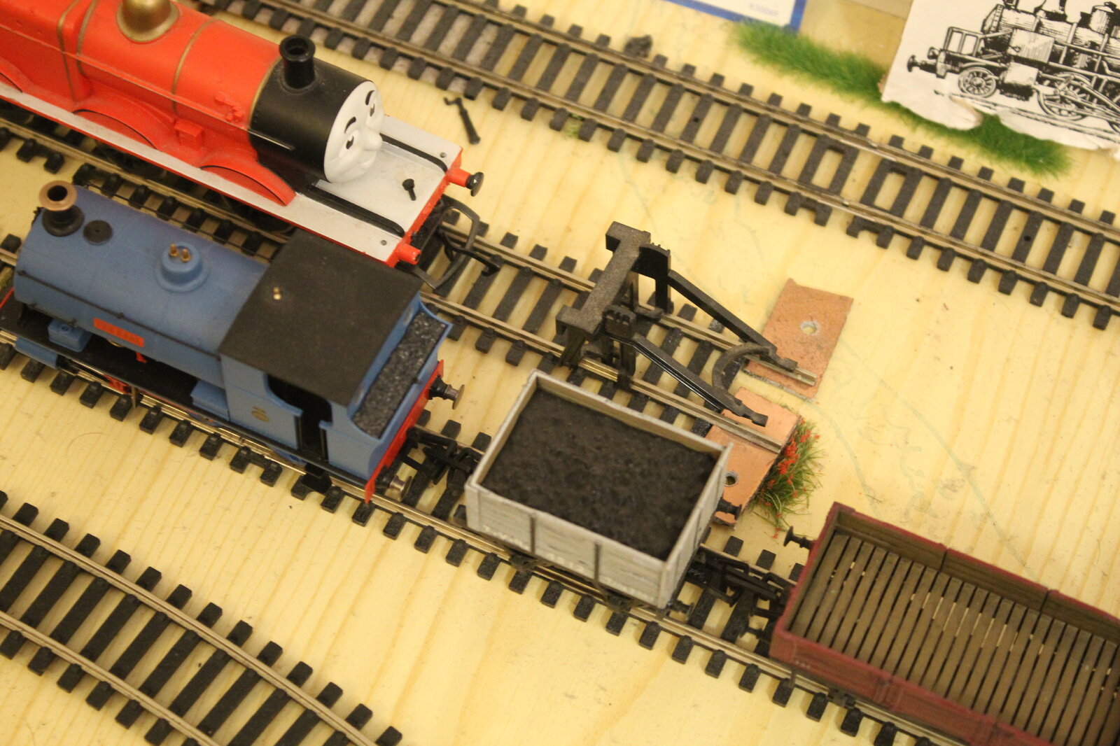 James With Sam's Trains TVR Wagon - Hornby - Hornby Hobbies Community