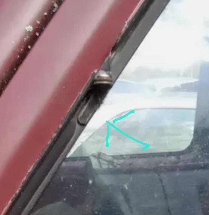 Vent window hinge adhesive? - General Discussion - Bullnose Forum