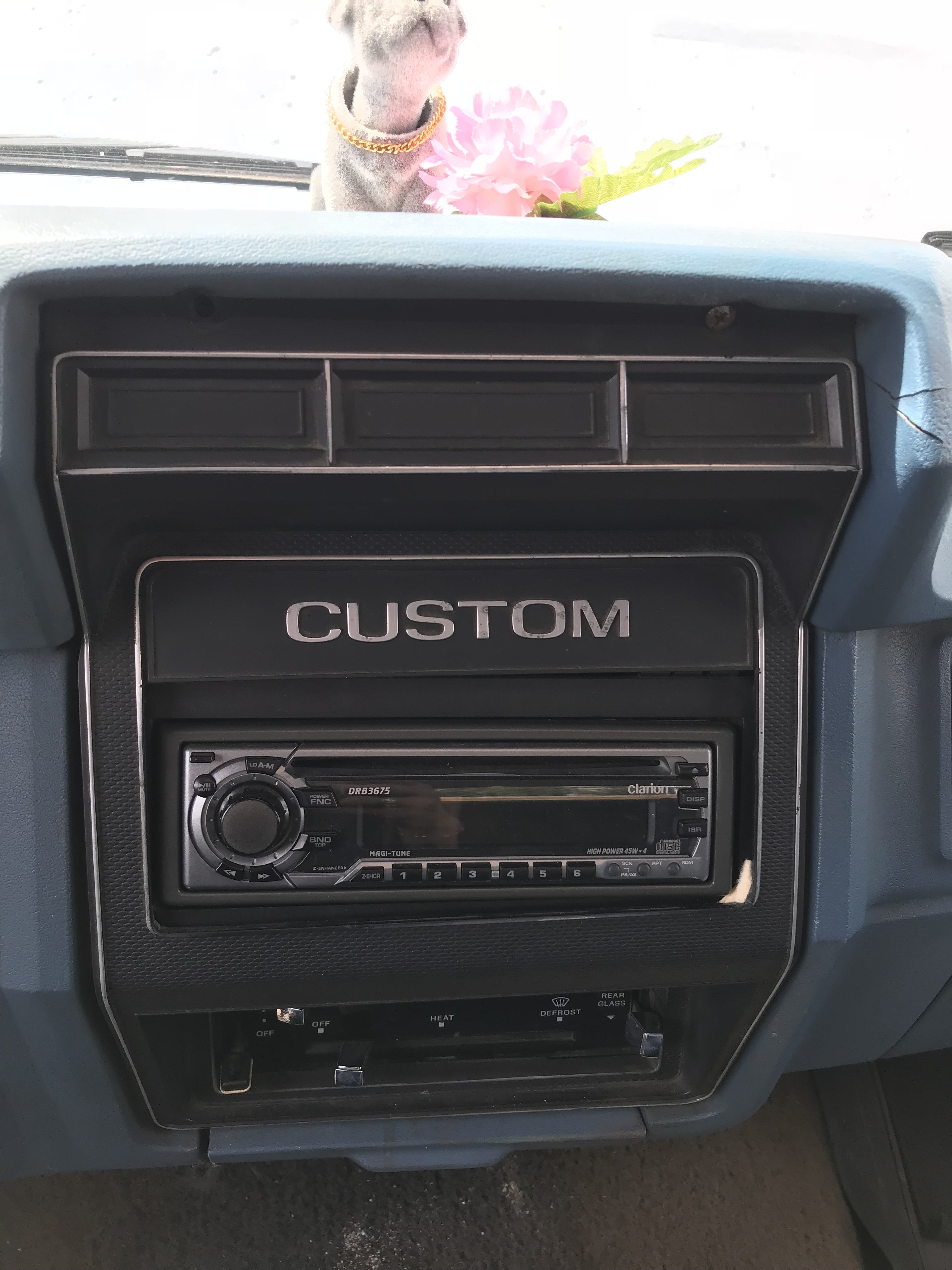 Custom radio face plate - General Discussion - Bullnose Forum