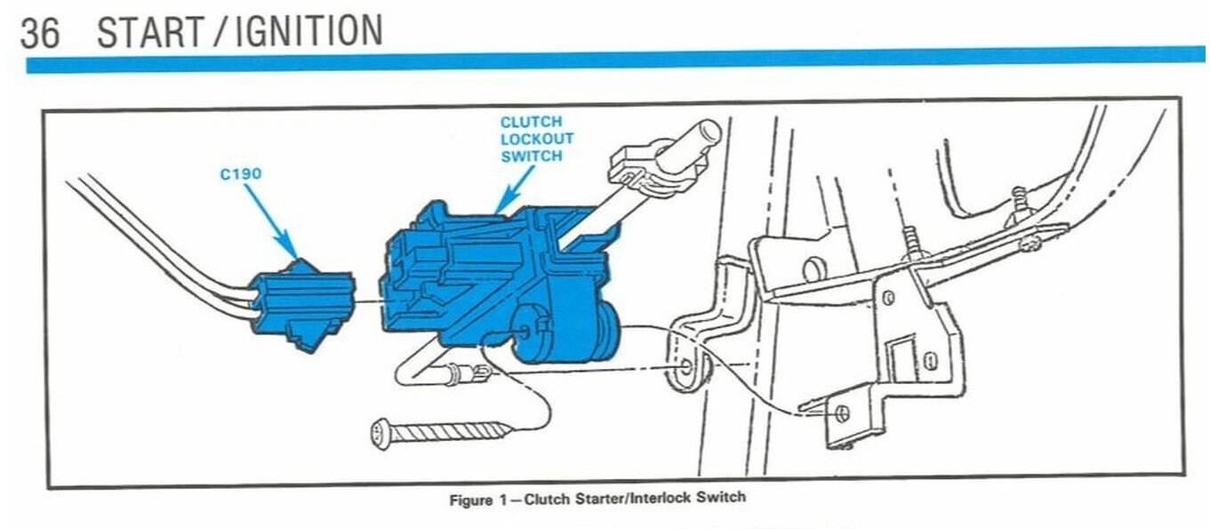 Help with Parts - 1985 F150 - Clutch Safety Switch - General Discussion ...