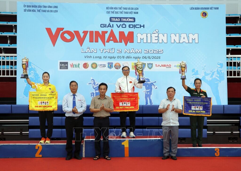 Cần Thơ đứng đầu tại Giải Vô địch Vovinam miền Nam năm 2025 - Digital ...