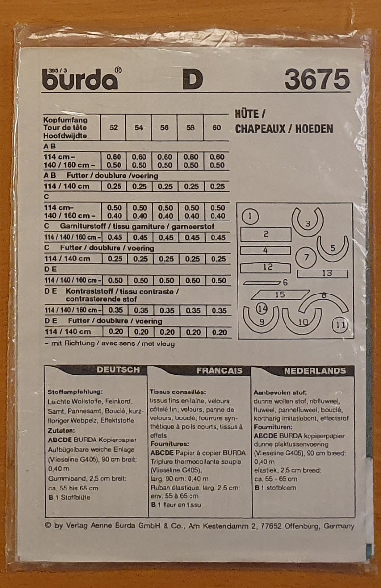 Zu Verkaufen: Verschiedene Schnittmuster / Burda, McCalls, Simplicity ...