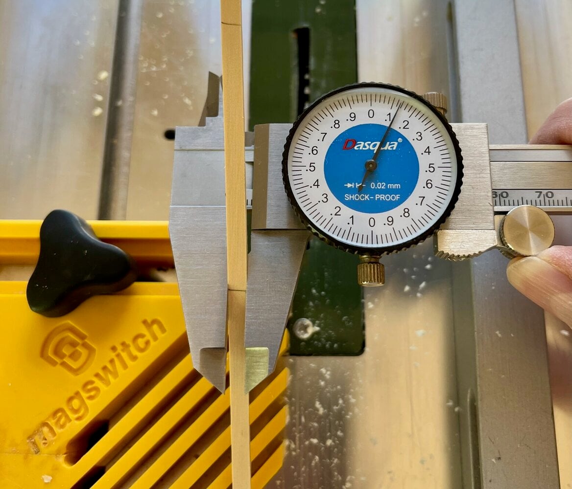 Milling strips with Byrnes table saw - Modeling tools and Workshop ...