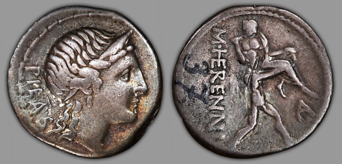One of my favorite RRs - recent acquisition - Roman Republic Coins ...