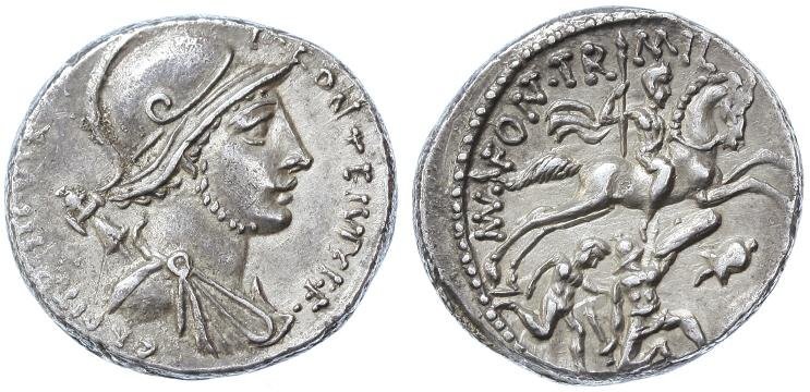 Roman Republican Coin # 71: C. Servilius Vatia - Roman Republic - Numis ...