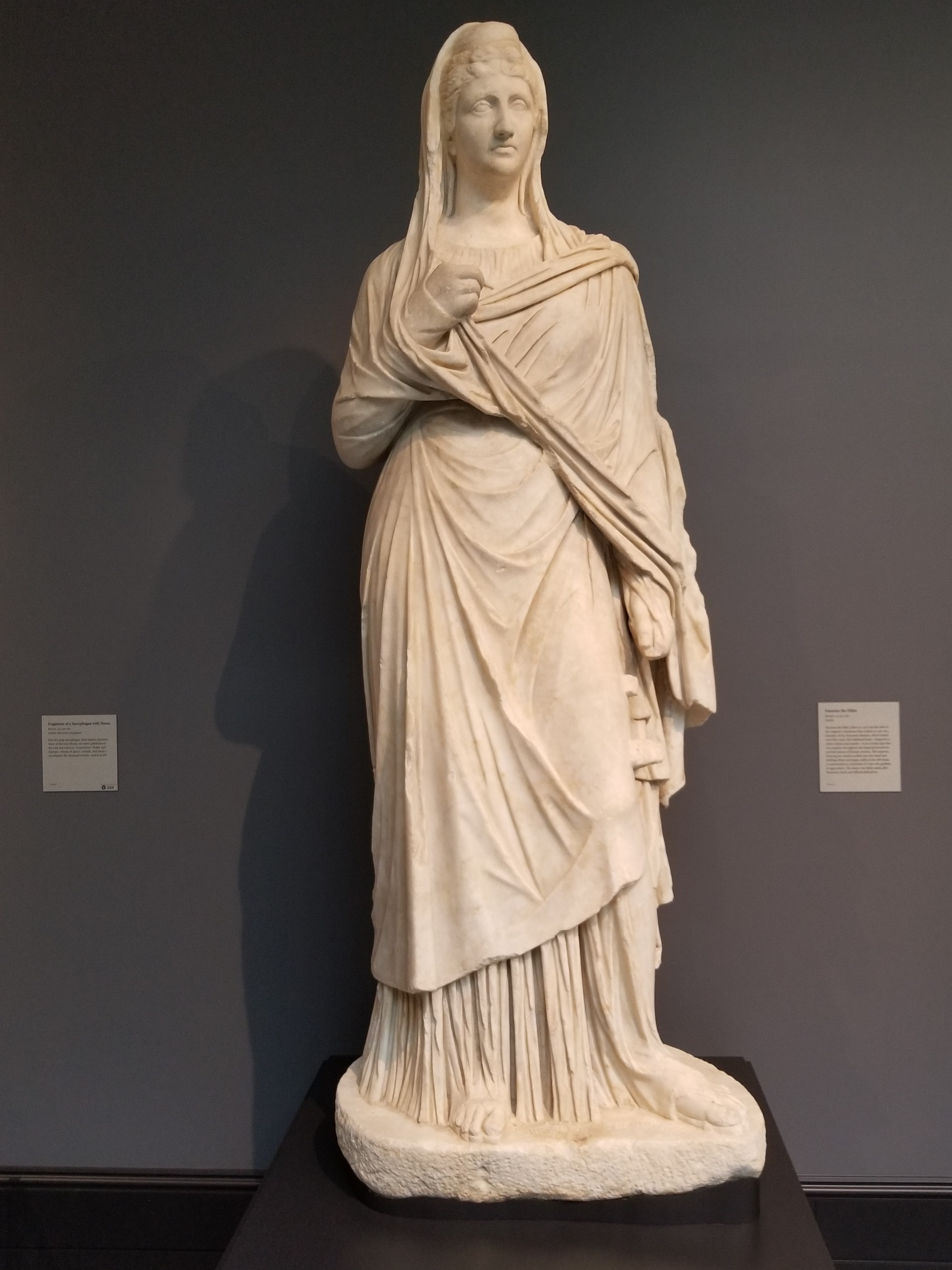 Faustina the Elder at the Getty Villa - Roman Imperial Coins - Numis Forums