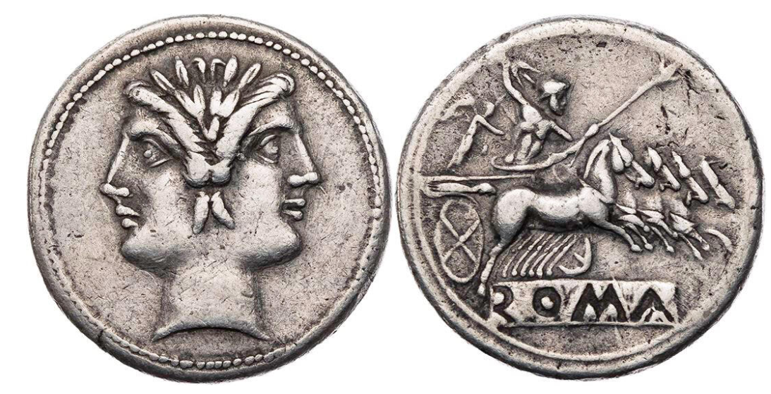 The First Roman Silver Coin and the Equus October - Roman Republic ...
