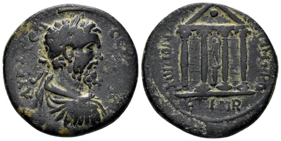 Help with translation of legend on Provicial coin of Setimius Severus ...