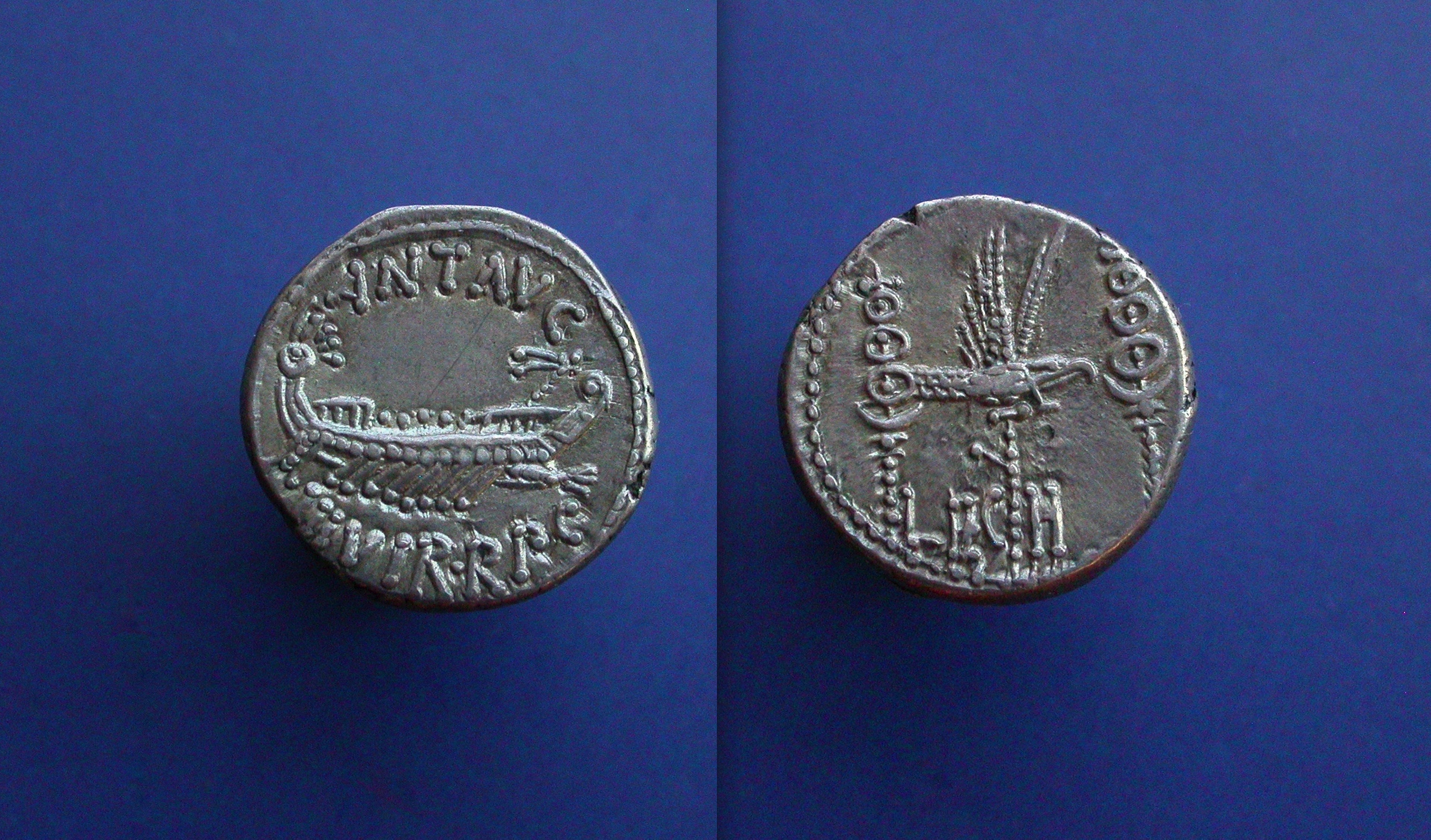A legionary denarius of Mark Antony - Roman Republic Coins - Numis Forums
