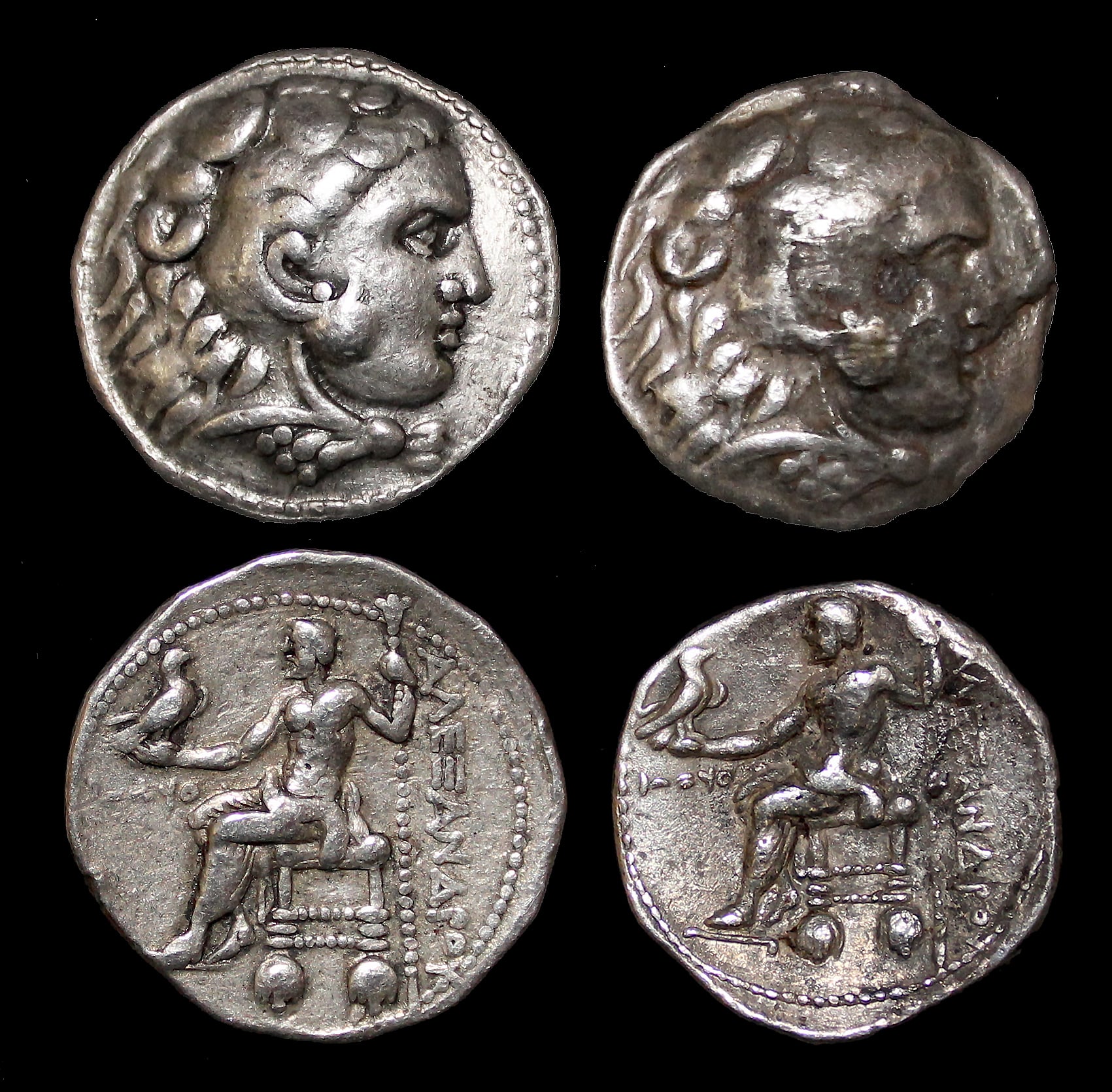 Two tetradrachms from Tyre, Philip III - the Beauty and the Beast ...