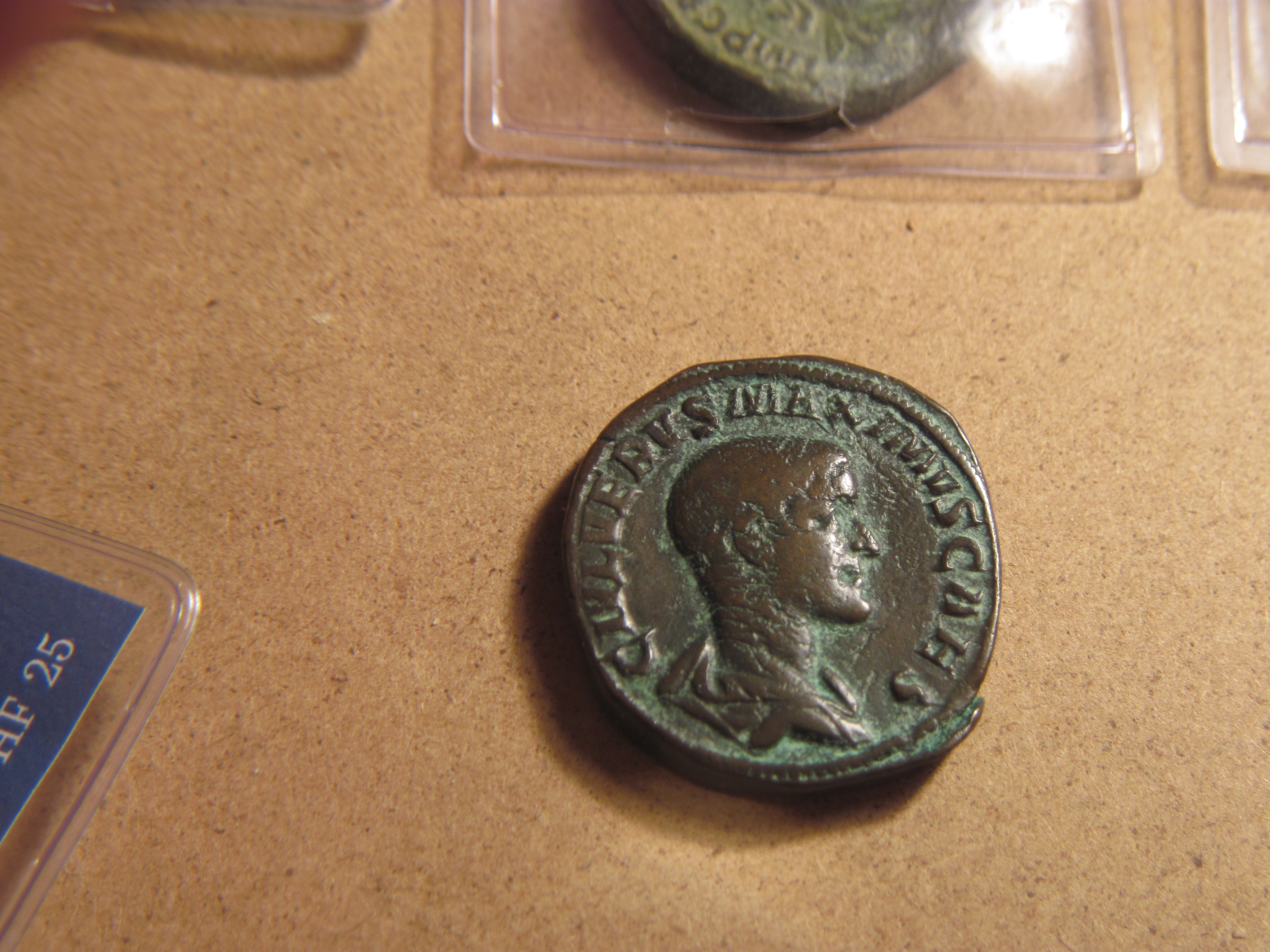 HOW MANY COINS IN THE 'YEAR OF THE SIX'?...SEVEN....MAXIMUS CAESAR WAS ...