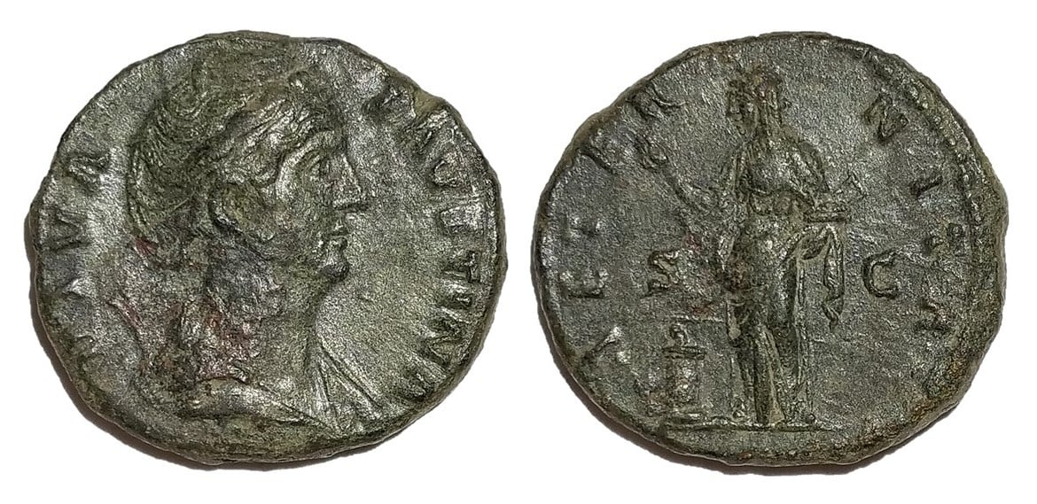 Faustina Friday – Late Coin Types with Early Obverse Legends - Faustina ...