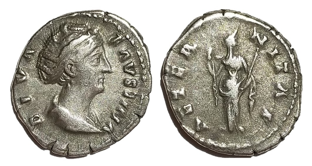 Faustina Friday – Late Coin Types with Early Obverse Legends - Faustina ...