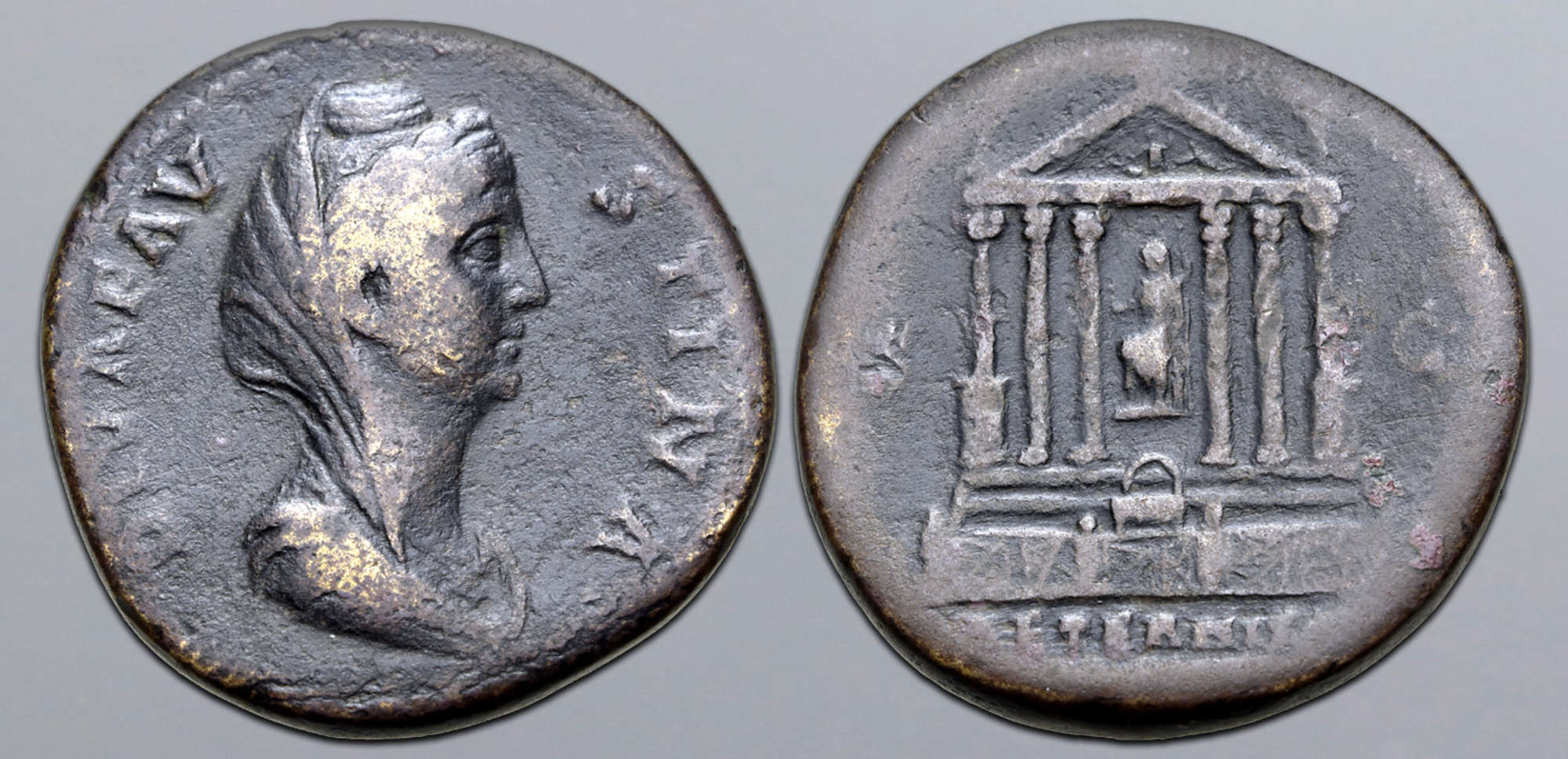 Faustina temple through the ages. - General - Numis Forums