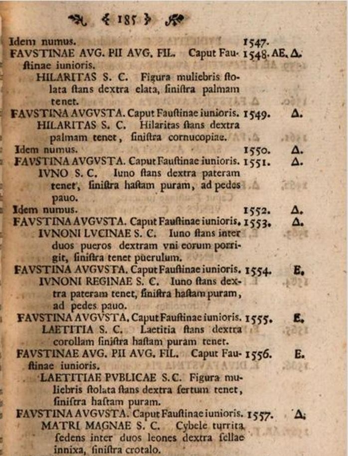 Faustina Friday – Recreating Sulzer’s Collection of Faustina the ...
