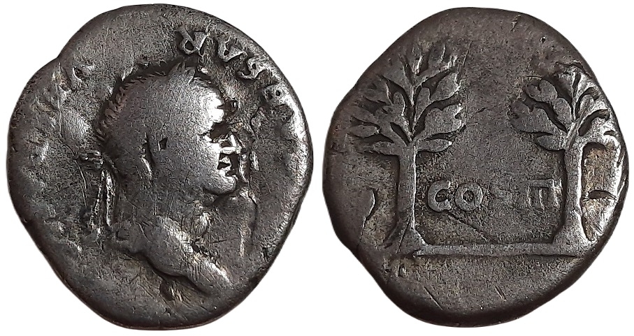 An Unpublished Vespasian Denarius Mule - Roman Empire - Numis Forums