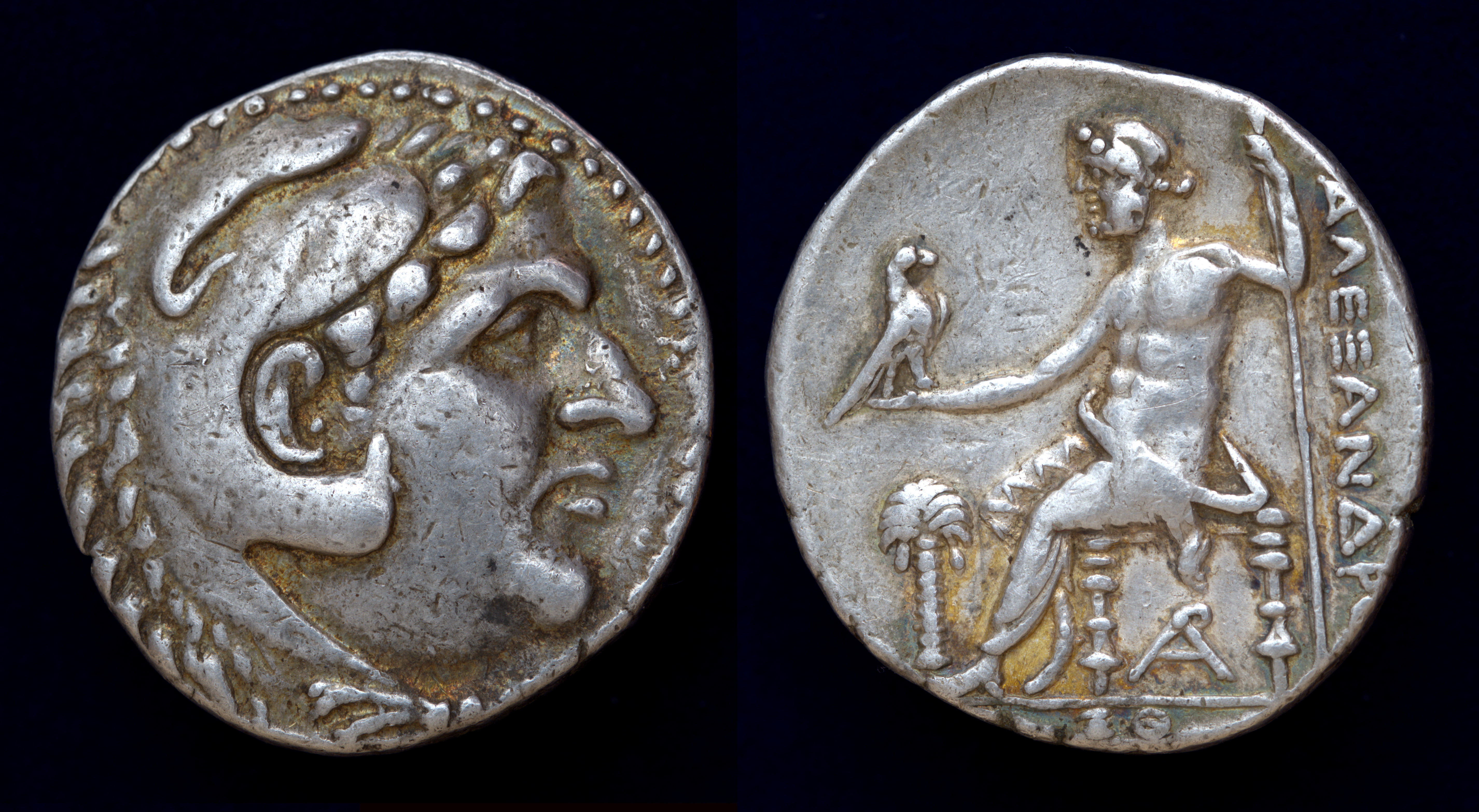 Finally got myself a full-sized Alexander the Great portrait coin ...