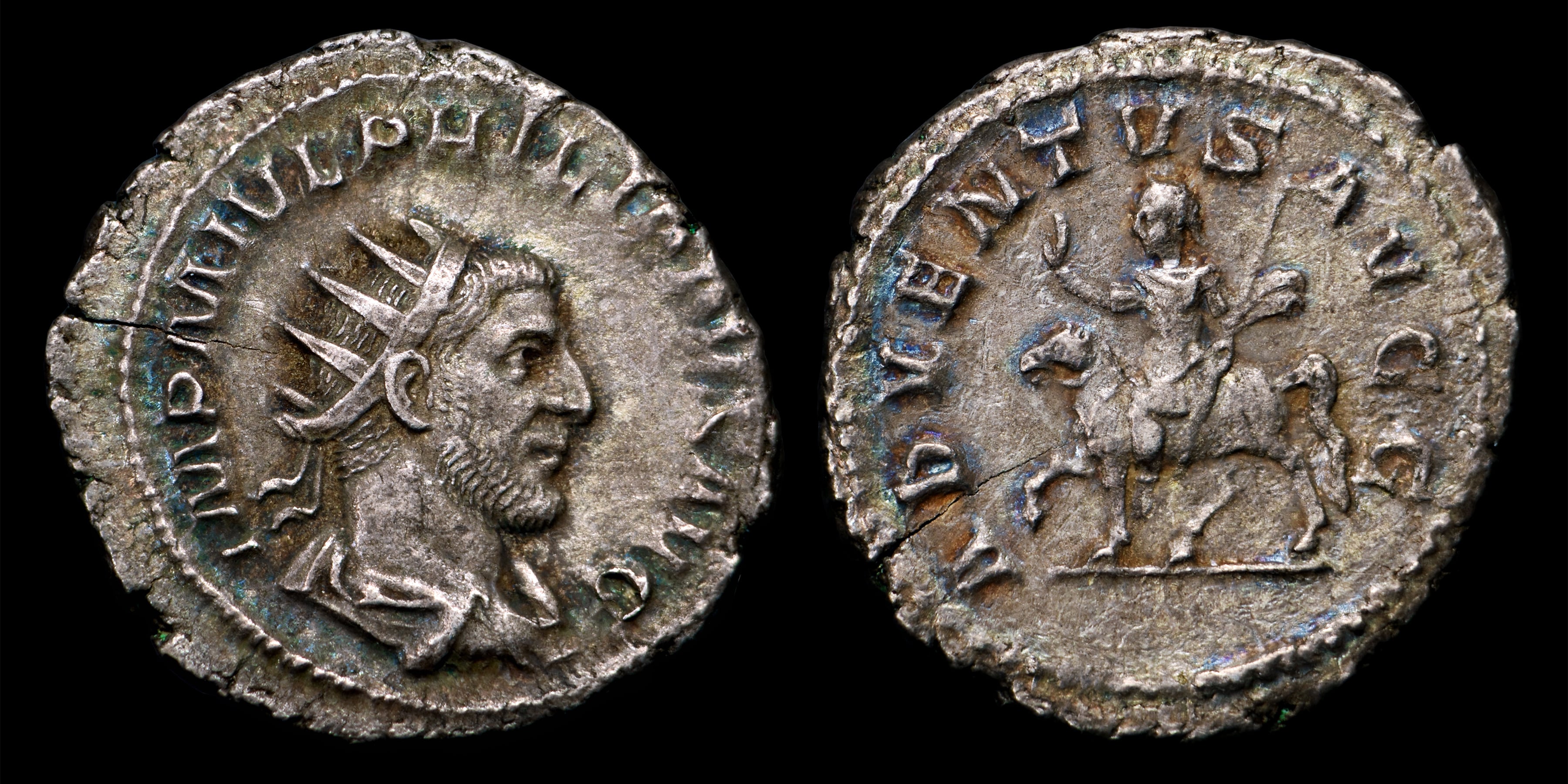 Philip I's hope for world happiness: SPES FELICITATIS ORBIS - Roman ...