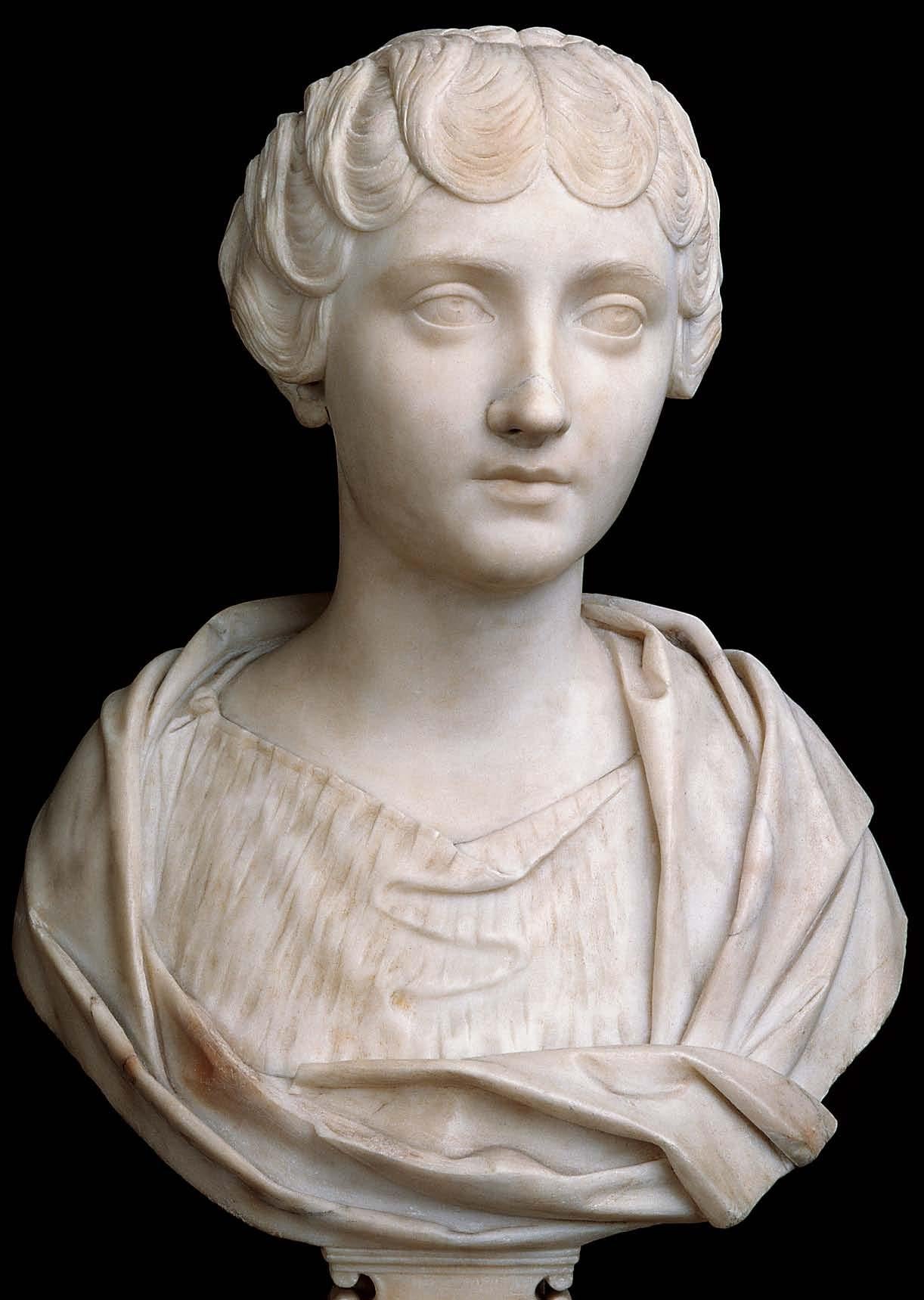 Faustina Friday – Faustina the Younger’s Beckmann Type 1 Hairstyle ...